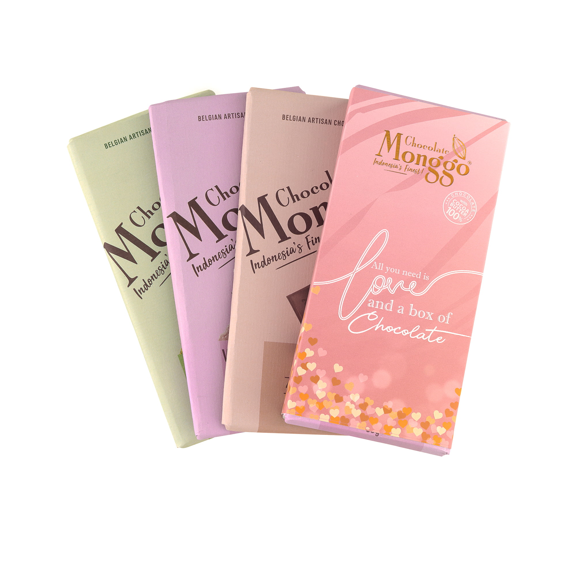 VALENTINE THREE TABLETS Gift Wrapping 3x80g