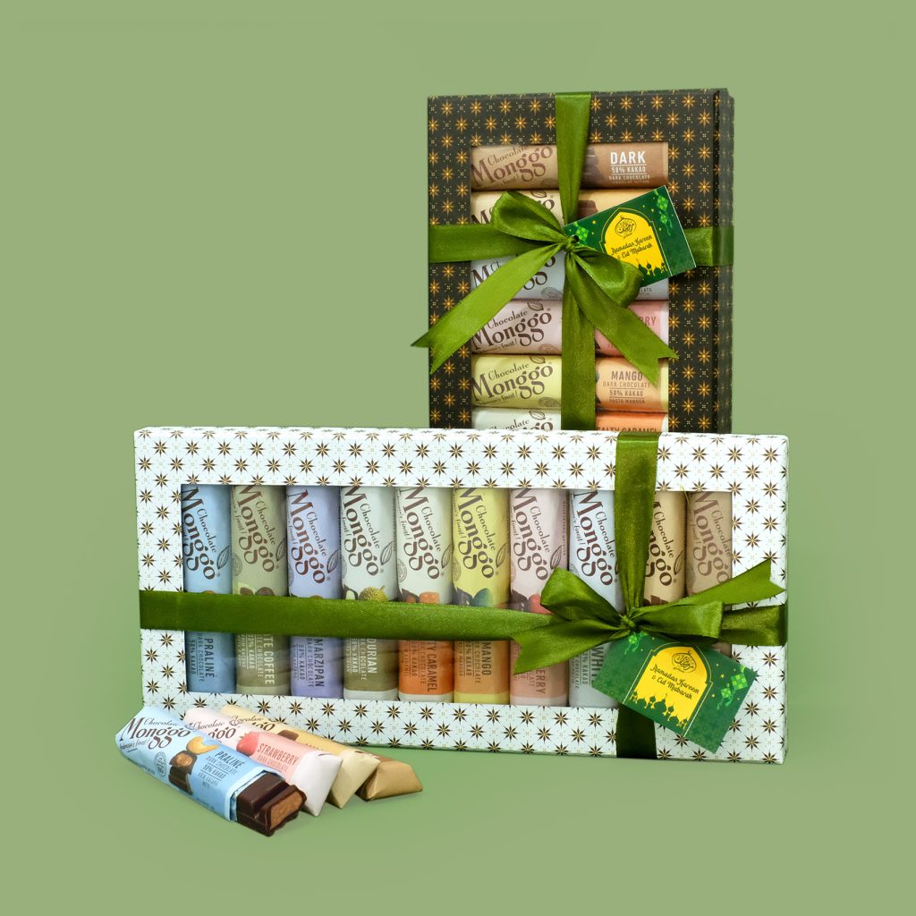 RAMADAN BATIK Box - All Variants 10x40g – Chocolate Monggo